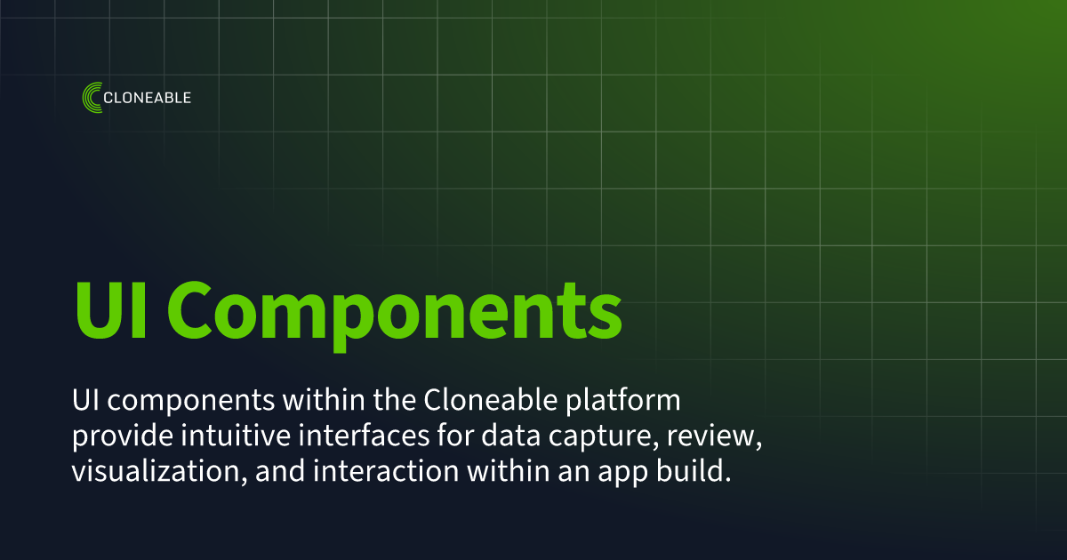 UI Components | Cloneable Documentation